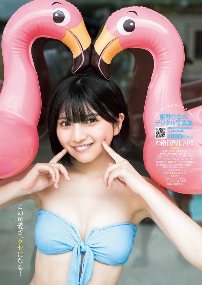 姫野ひなのの水着画像43枚【ビキニ姿が可愛すぎてやばいです！】 | 水着画像のまとめサイト「mizugazo（ミズガゾ）」